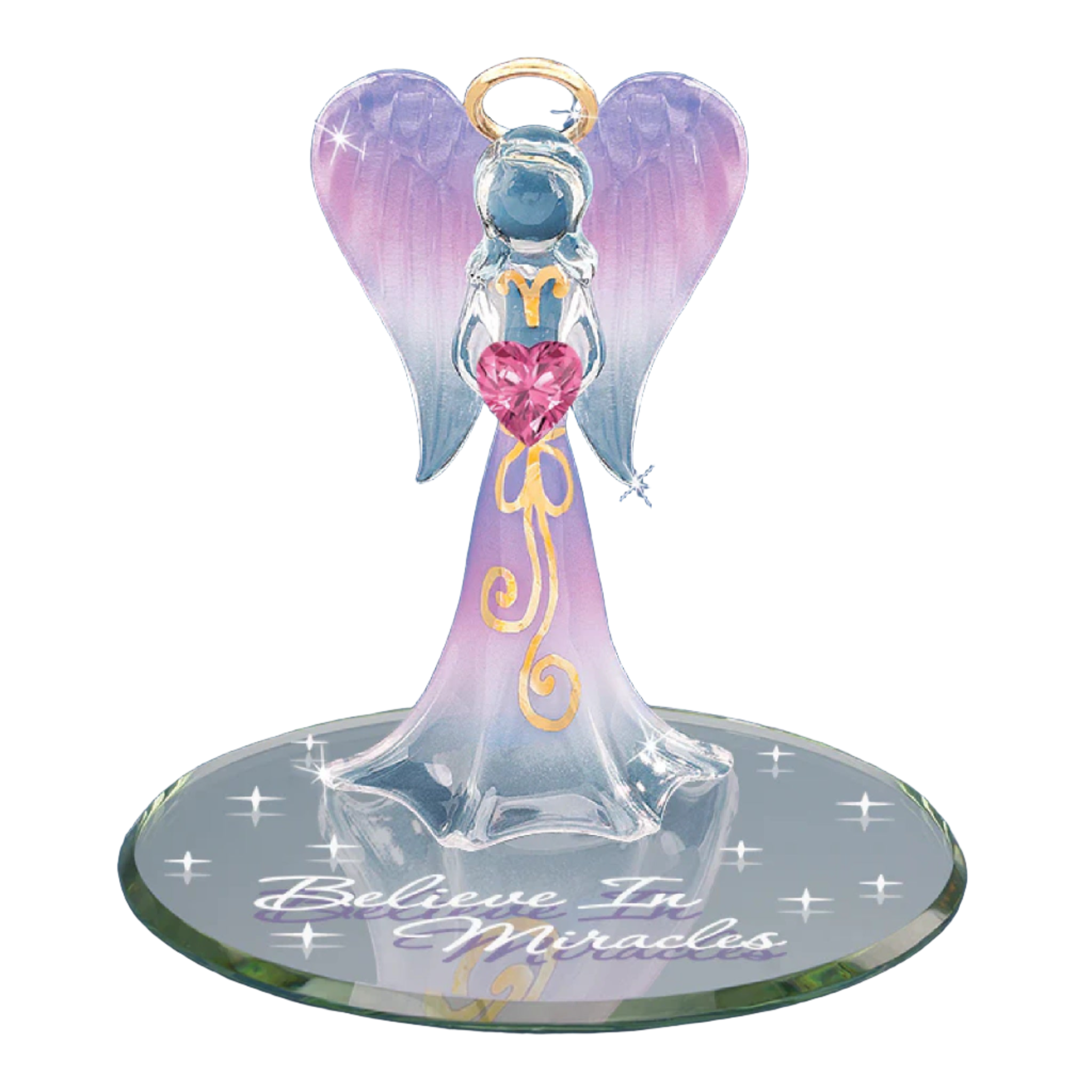 Glass Baron Angel "Believe In Miracles" – Ria's Gift Shop